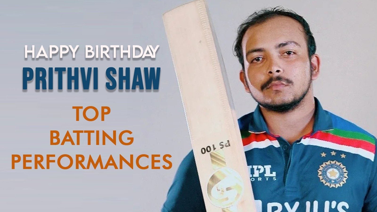 Happy Birthday Prithvi Shaw: The Young and Explosive Indian Opener's ...