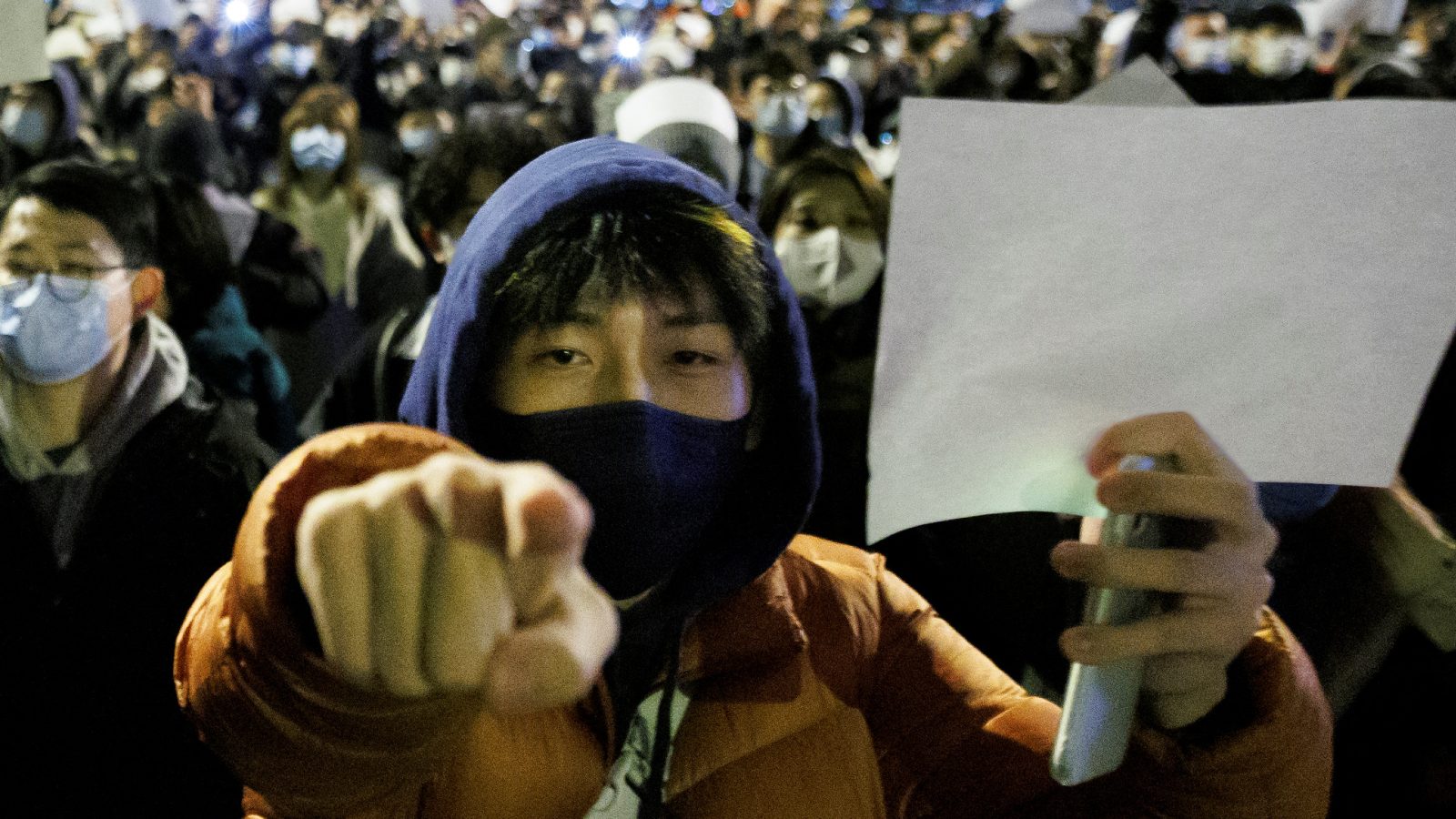 Beijingers Brave Cold Temperatures to Protest Govt Handling of Urumqi ...
