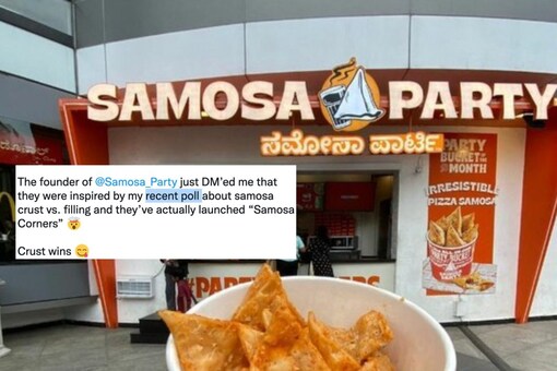 Twitter User Elated After His Online Poll Inspired 'Samosa Corners ...