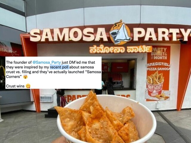 Twitter User Elated After His Online Poll Inspired 'Samosa Corners ...