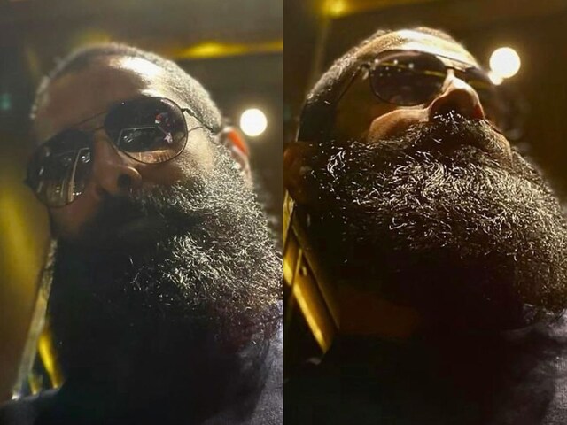 Chiyaan Vikram Looks Dapper In Full-Grown Beard As He Shoots For Pa ...