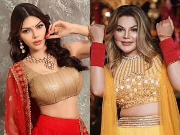 Sherlyn Chopra Mocks Rakhi Sawant, Challenges Her To Stand In Front of Her If She Has Guts - News18