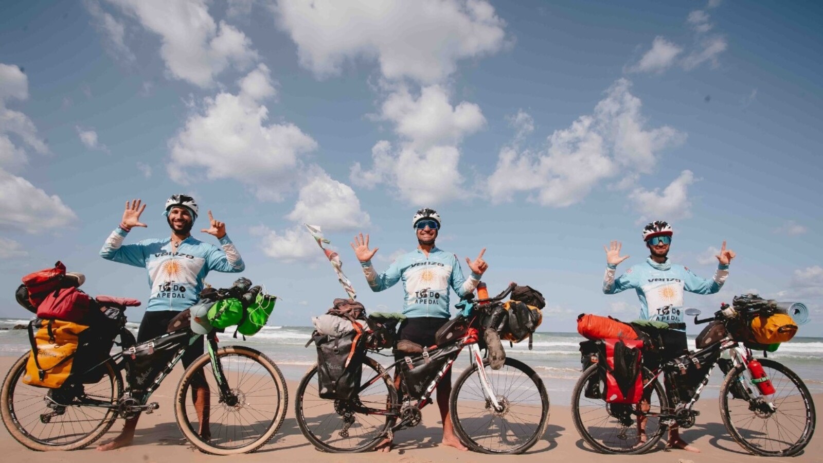 Lionel Messi Fans on Green Mission: Argentine Trio Cycle to Qatar to ...