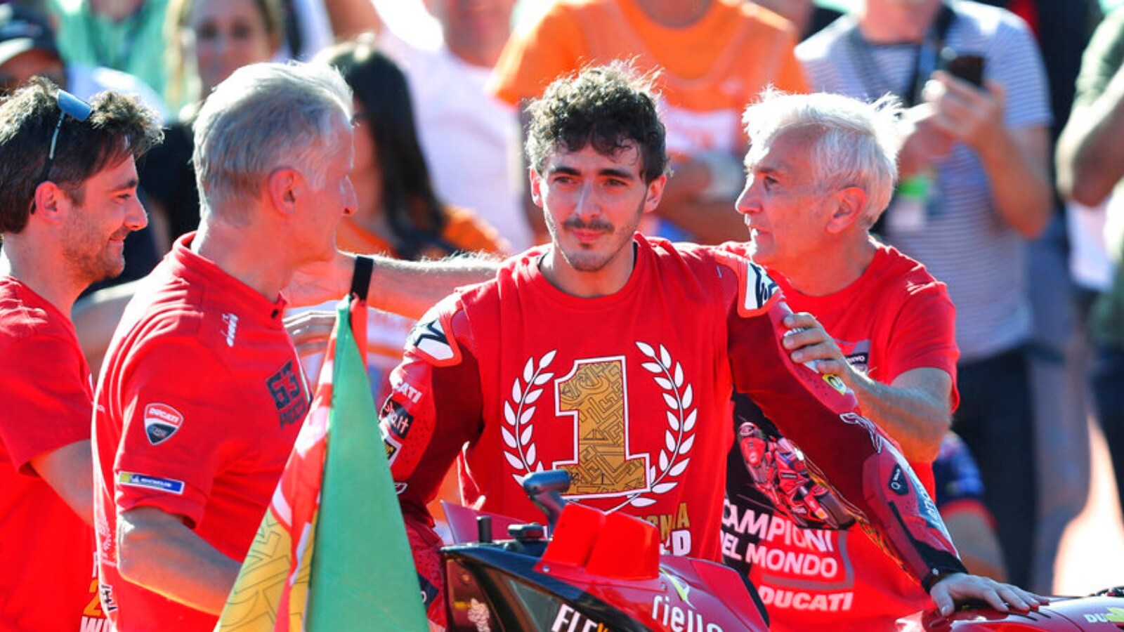 Ducati's Francesco Bagnaia Claims MotoGP World Title | Sports News - News18