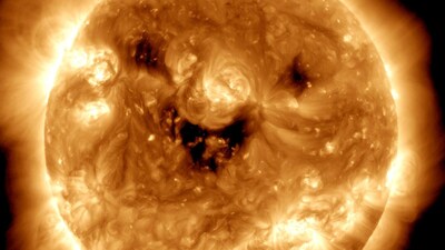 Seen NASA's 'Smiling Sun' Pic? Know How it Occurred and About its ...