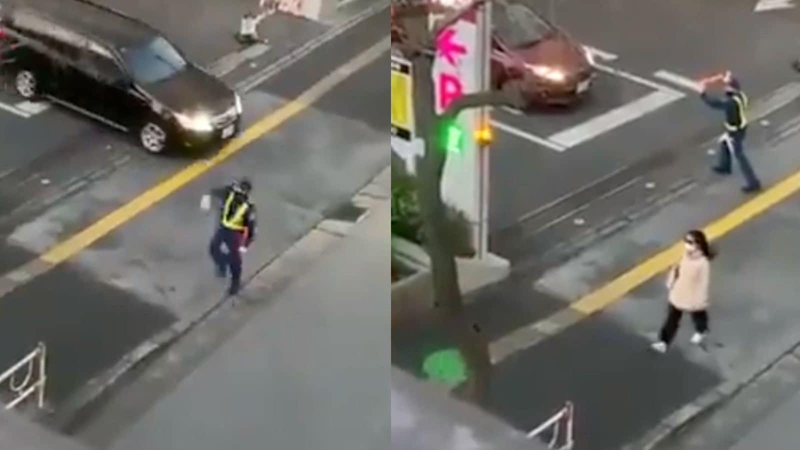 WATCH: Traffic Cop Regulates Traffic in an Amusing Manner, Video Goes ...