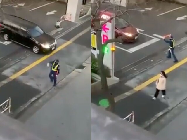 WATCH: Traffic Cop Regulates Traffic in an Amusing Manner, Video Goes ...