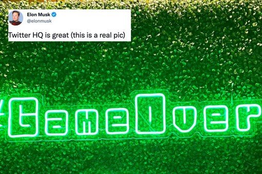 Elon Musk Offers Glimpse Into Twitter Headquarters With This 'Real Pic ... Elon Musk Offers Glimpse Into Twitter Headquarters With This 'Real Pic ...