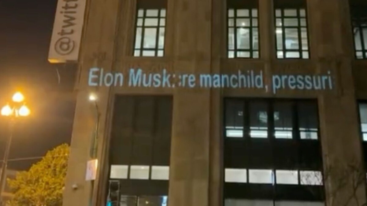 'Mediocre Manchild': Someone Just Trolled Elon Musk By Projecting These ...