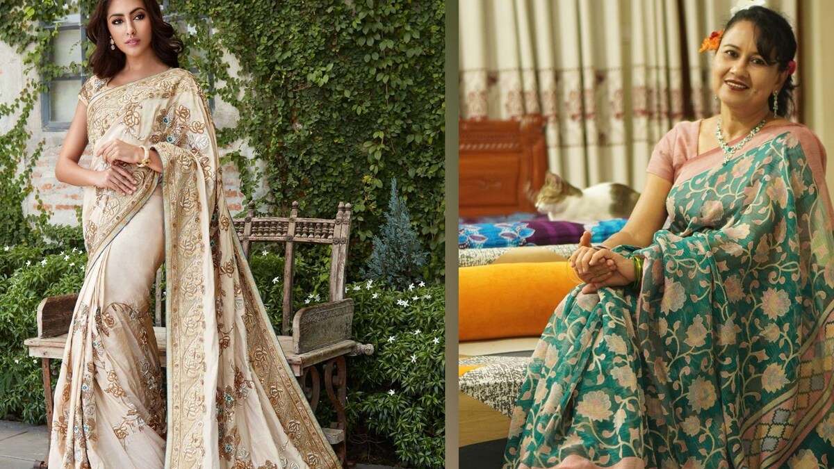Why do Indian Women Sew Saree Fall to Six-yard of Elegance - News18