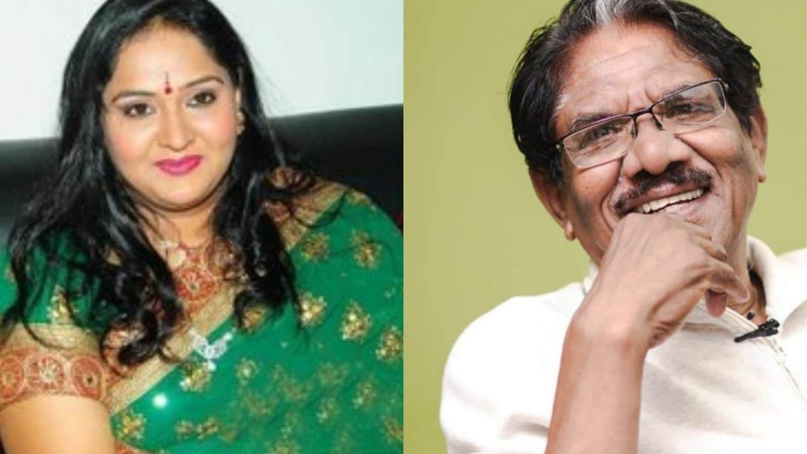 Udaya Chandrika AKA Radha Calls Director Bharathiraja Her Godfather ...