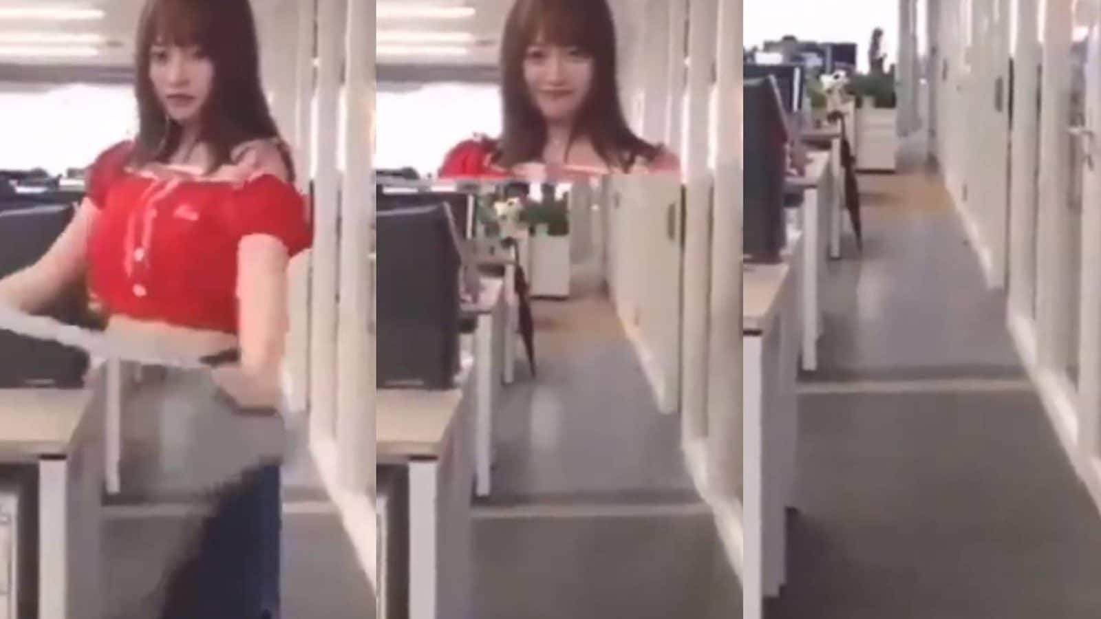 Watch: Japanese Woman Uses Invisibility Cloak To Disappear on Camera ...