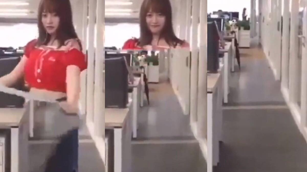 Watch: Japanese Woman Uses Invisibility Cloak To Disappear on Camera ...