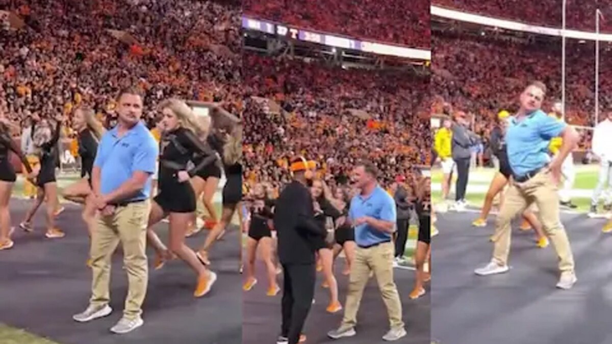 Watch: Security Guard Joins Cheerleaders, Wows US Football Fans With ...