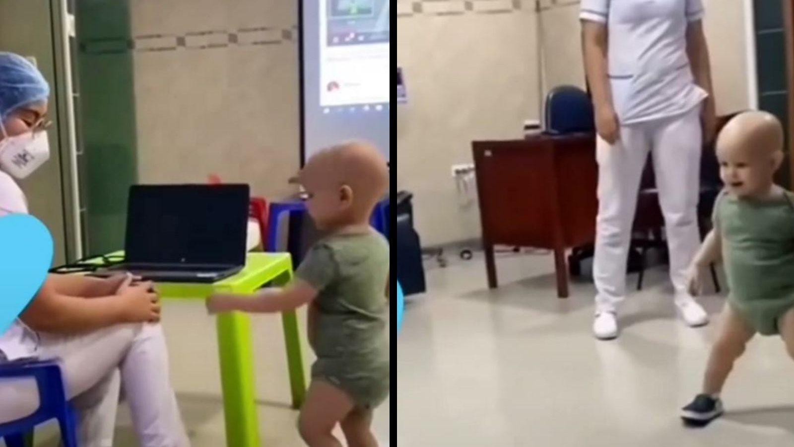 Cute Video of Pediatric Cancer Patient Urging Nurse to Dance Will Bring ...