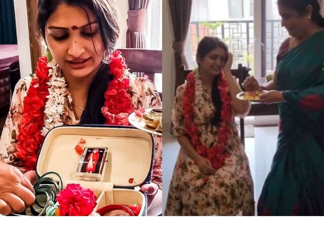 Watch: Divya Shridhar Gets Surprise Baby Shower From Sevvanthi Co-Stars ...