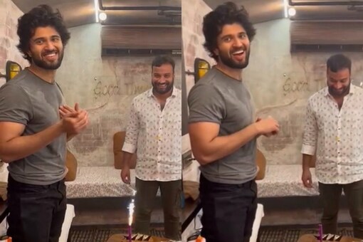 Vijay Deverakonda Is All Smile As He Celebrates Bodyguard's Birthday ...