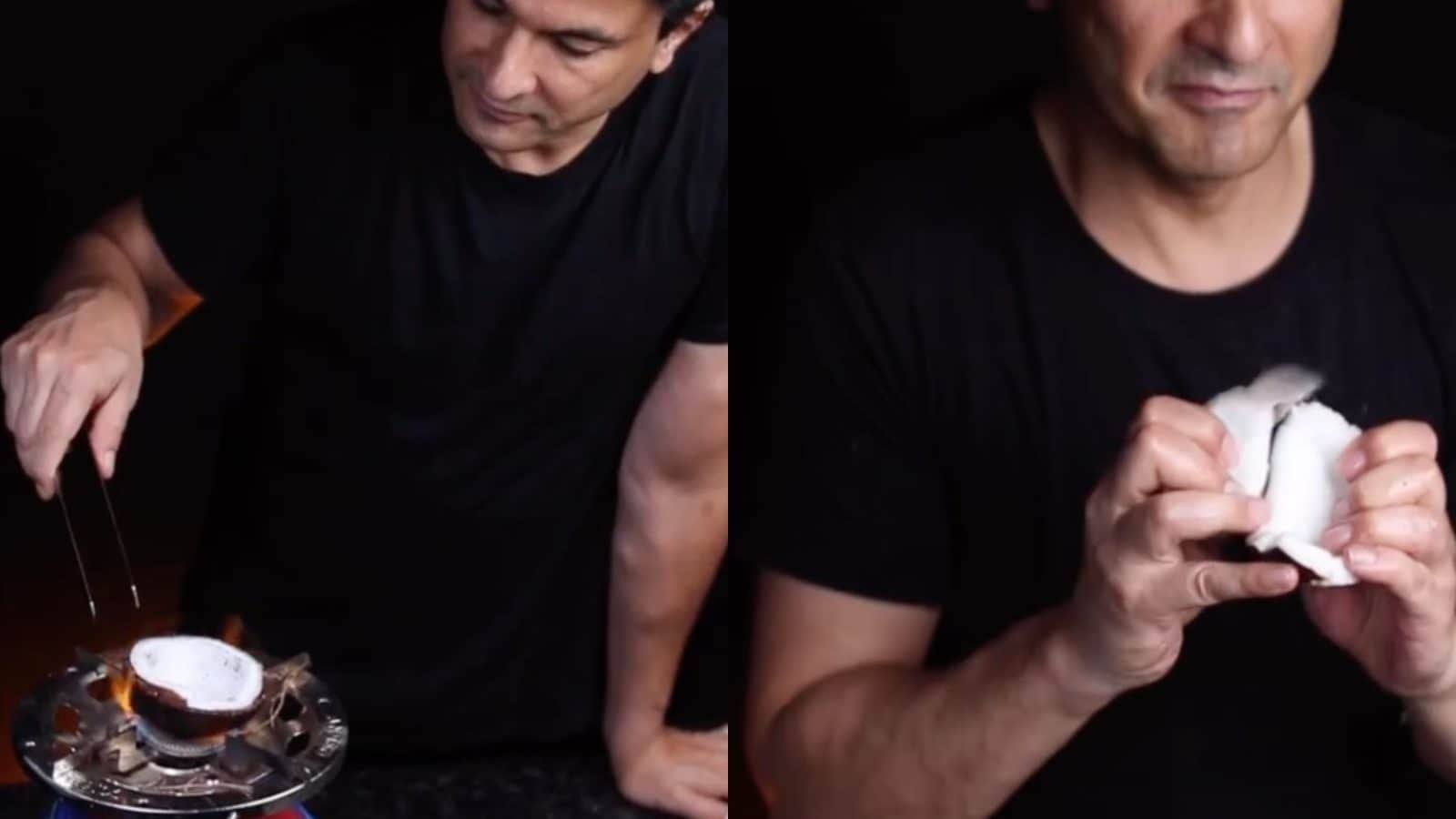 How to Crack Open a Coconut? WATCH Chef Vikas Khanna's Simple Trick ...