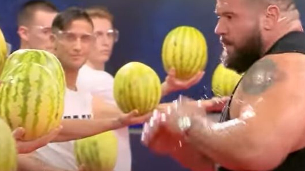 Spanish Man Sets Guinness World Record For Most Watermelons Slapped in ...