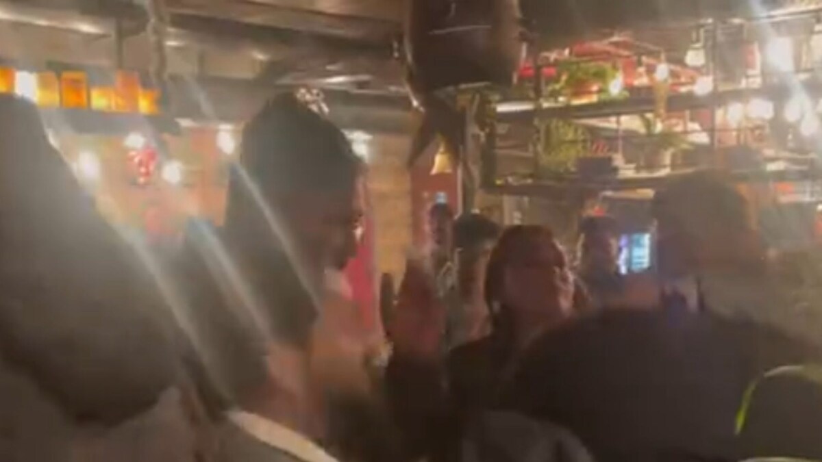 Noida: Violent Scuffle Breaks Out at Garden Galleria Pub, Video Goes ...