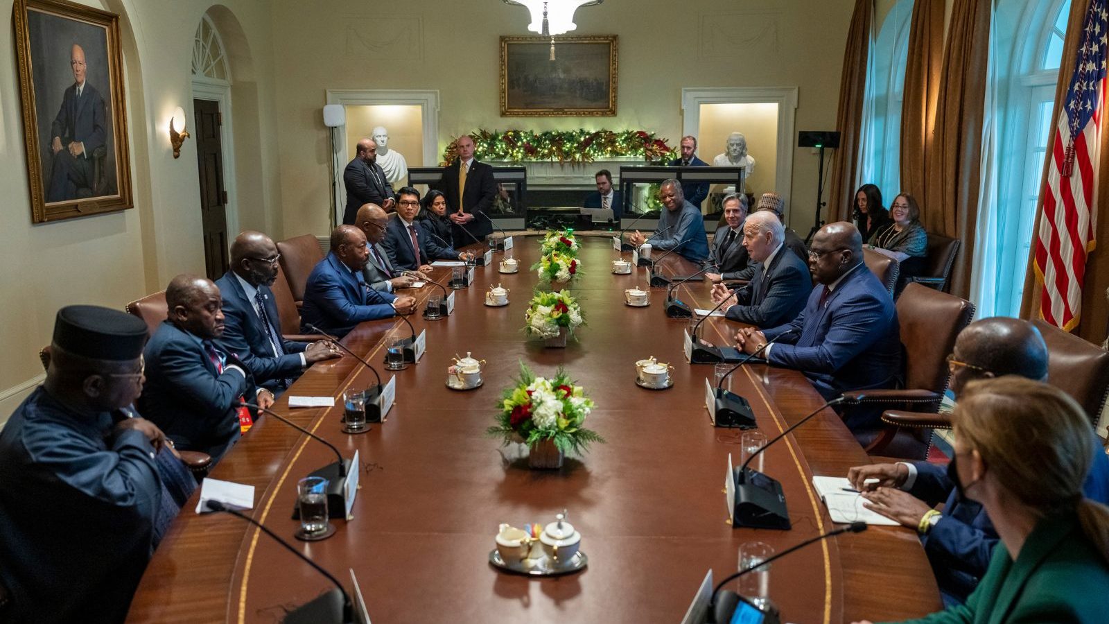 Joe Biden Tells Leaders US is 'All in' for Africa, Backs African Union ...
