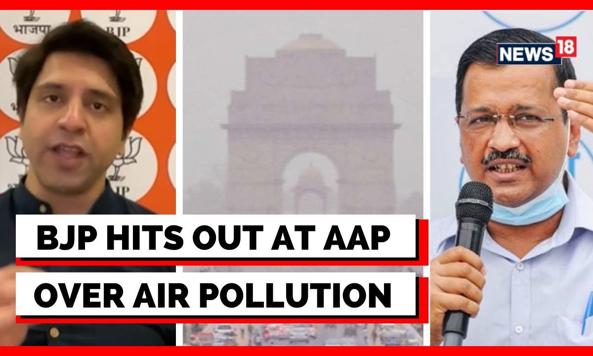 Delhi Air Pollution News Politics Over Air Pollution As Air Quality