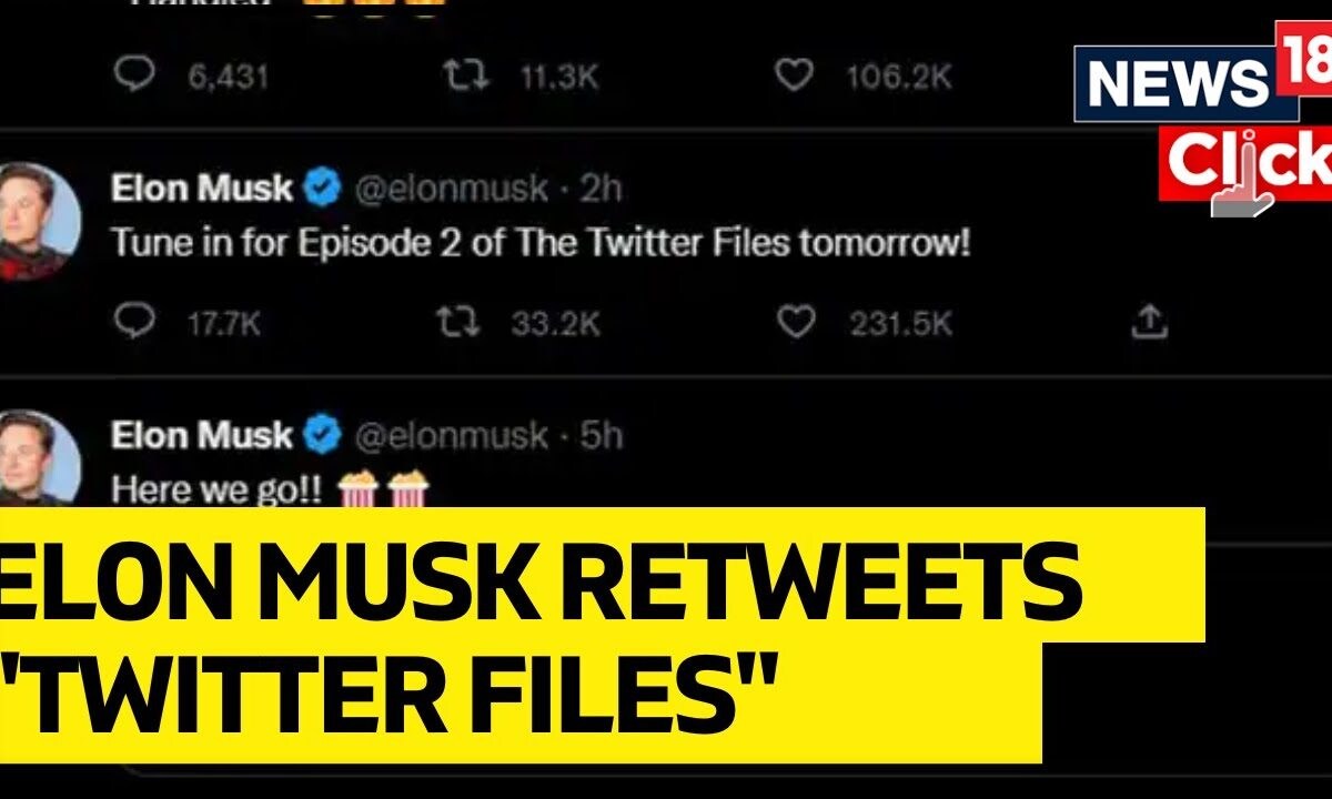 Elon Musk Retweets "Twitter Files", Reveals Details On "Hunter Biden ...
