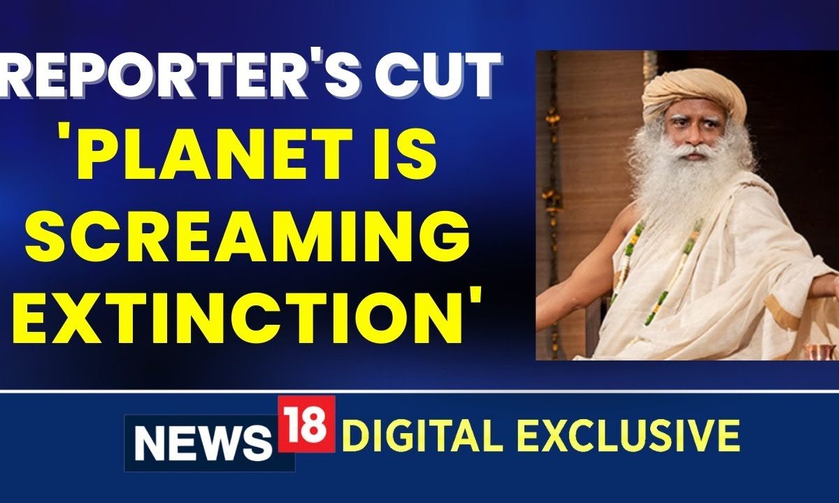 Isha Founder and Spiritual Leader Sadhguru On Save Soil Mission ...