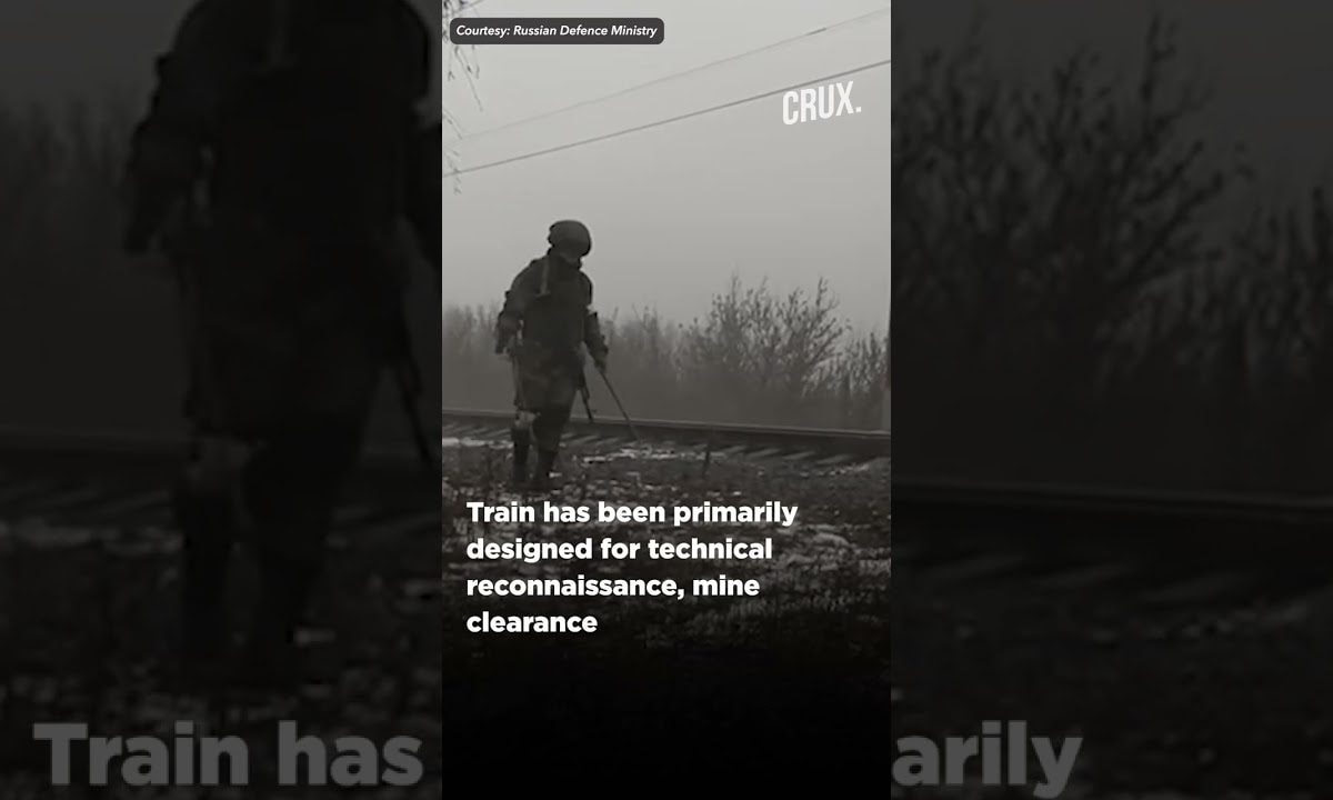 Russia Deploys “Fortress on Wheels” Armoured Train In Ukraine War - News18