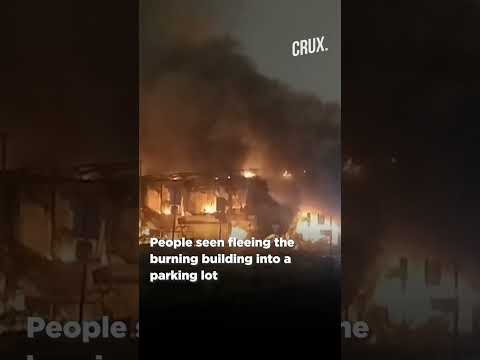 Huge Fire Engulfs Mall In Moscow Suburb, One Killed - News18