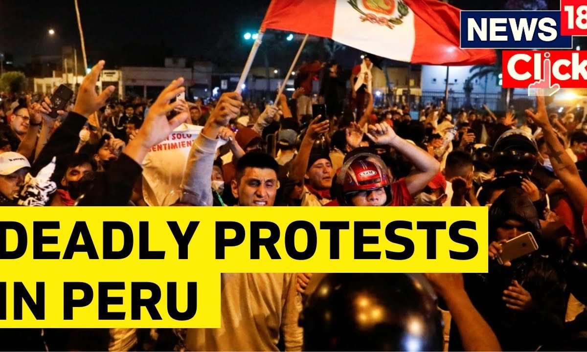 Peru Protests 2022 | Two People Killed In Violent Protests In Peru ...