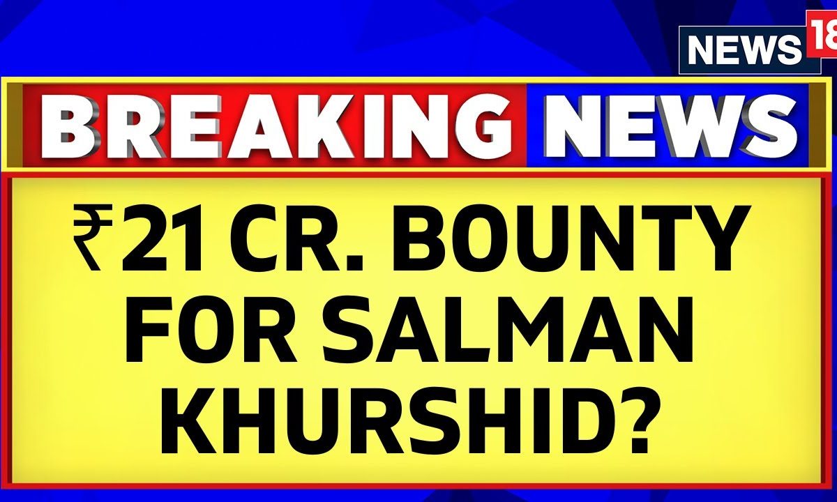 Bounty For Salman Khurshid's Head Over Rahul Gandhi Like Lord Rama ...