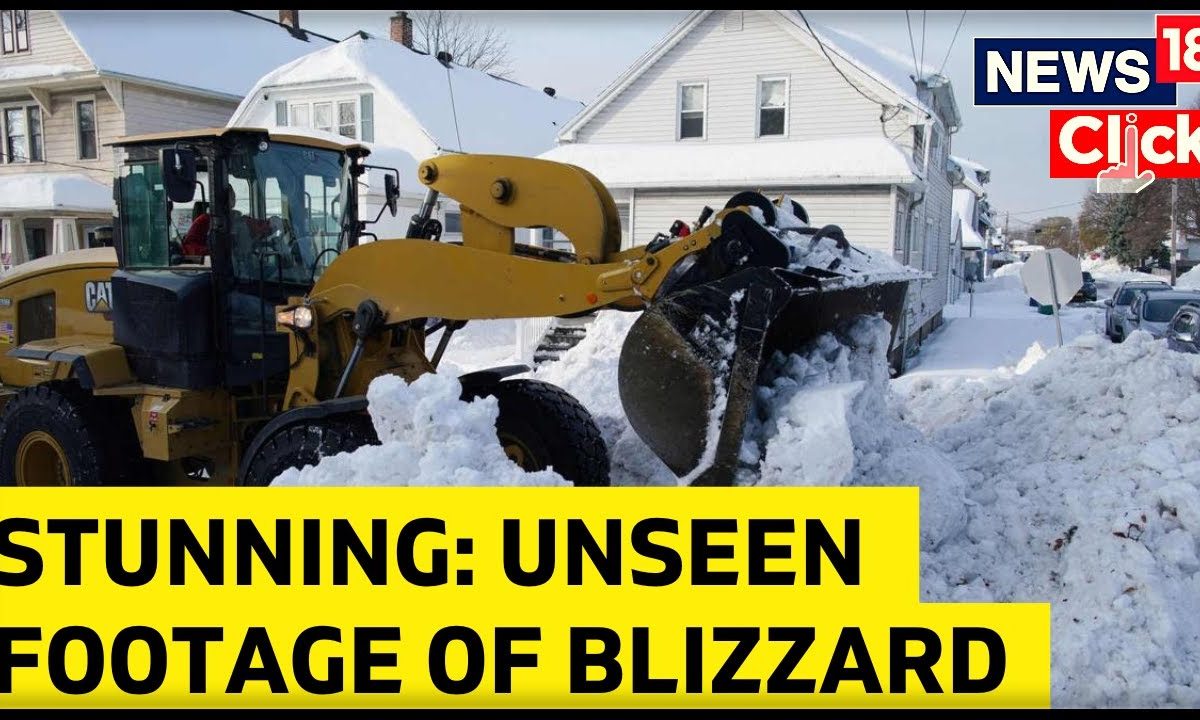 Buffalo News York Begins Cleanup After Severe Christmas Blizzard ...
