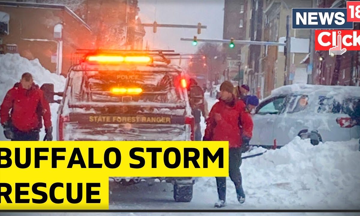 Buffalo Winter Storm 2022 | Buffalo Storm Rescue Operation in New York | US News | English News ...