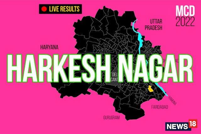 Harkesh Nagar ward LIVE results: AAP Candidate Mamta Wins in Ward No.177 - News18