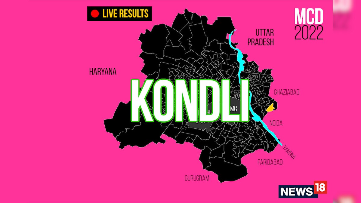 Kondli ward LIVE results: BJP Candidate Munesh Wins in Ward No.193 - News18