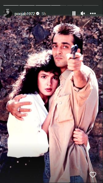 Sadak Clocks 31 Years: Pooja Bhatt Shares Throwback Pics With Sanjay ...