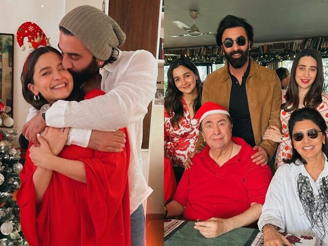 Ranbir Kapoor Kisses Alia Bhatt in Oh-so-romantic Christmas Pic; Actress Says 'It's Best Time ...
