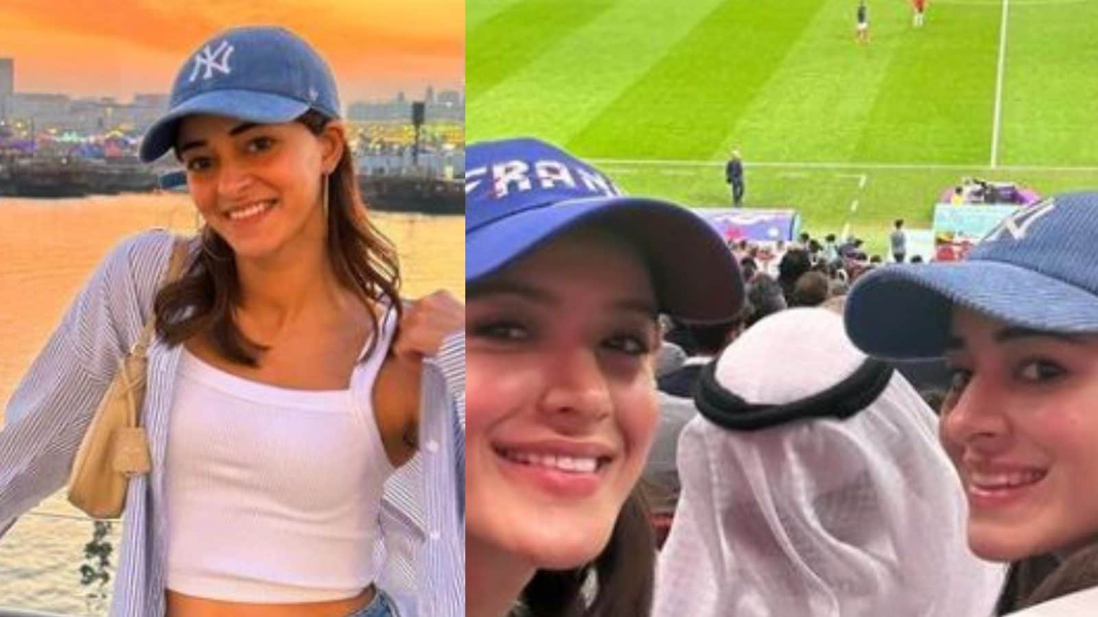 Ananya Panday, Shanaya Kapoor's Qatar Photo Dump is All About Football ...