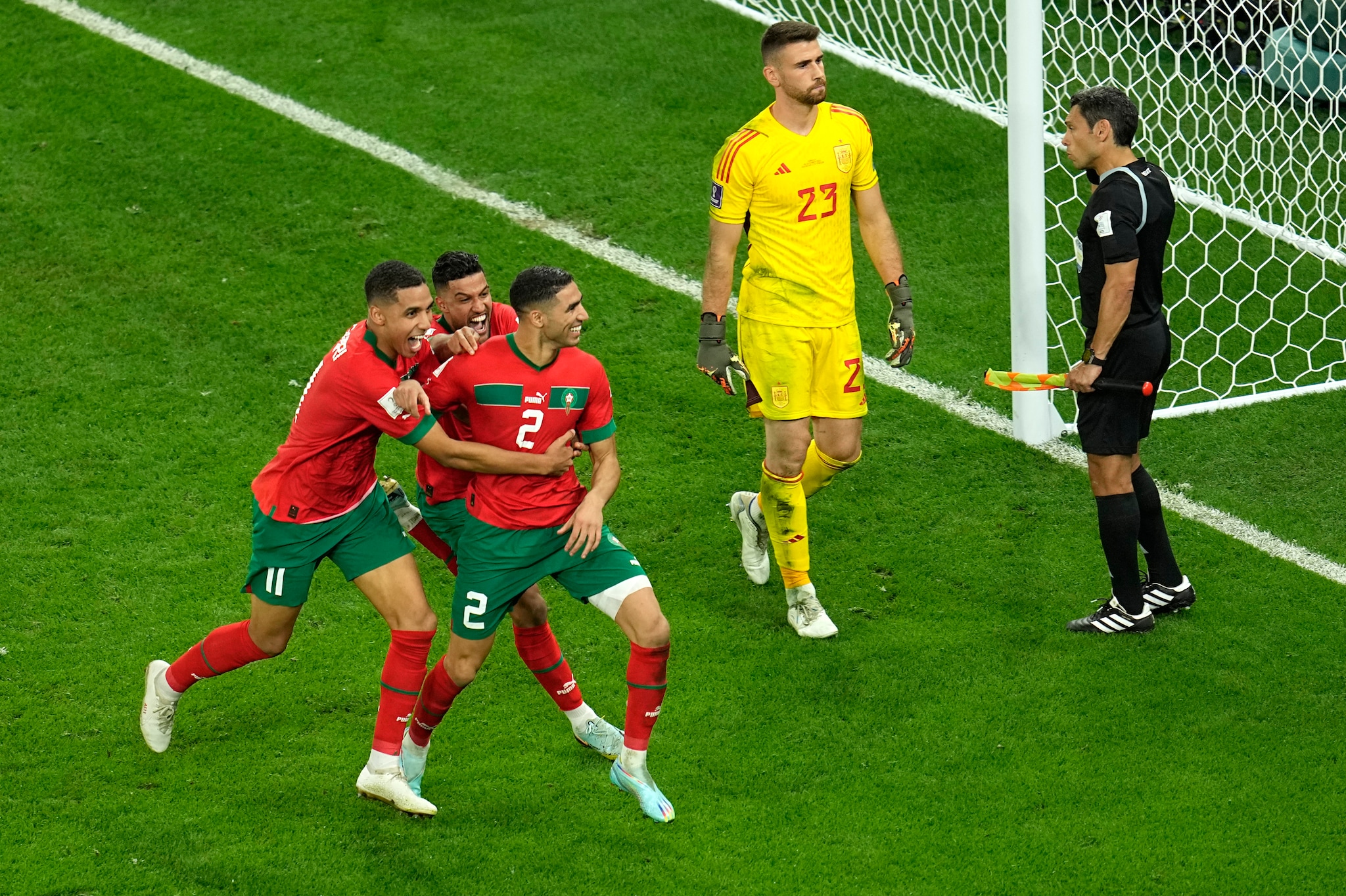In Pictures: FIFA World Cup 2022- Morocco Upset Spain on Penalties ...