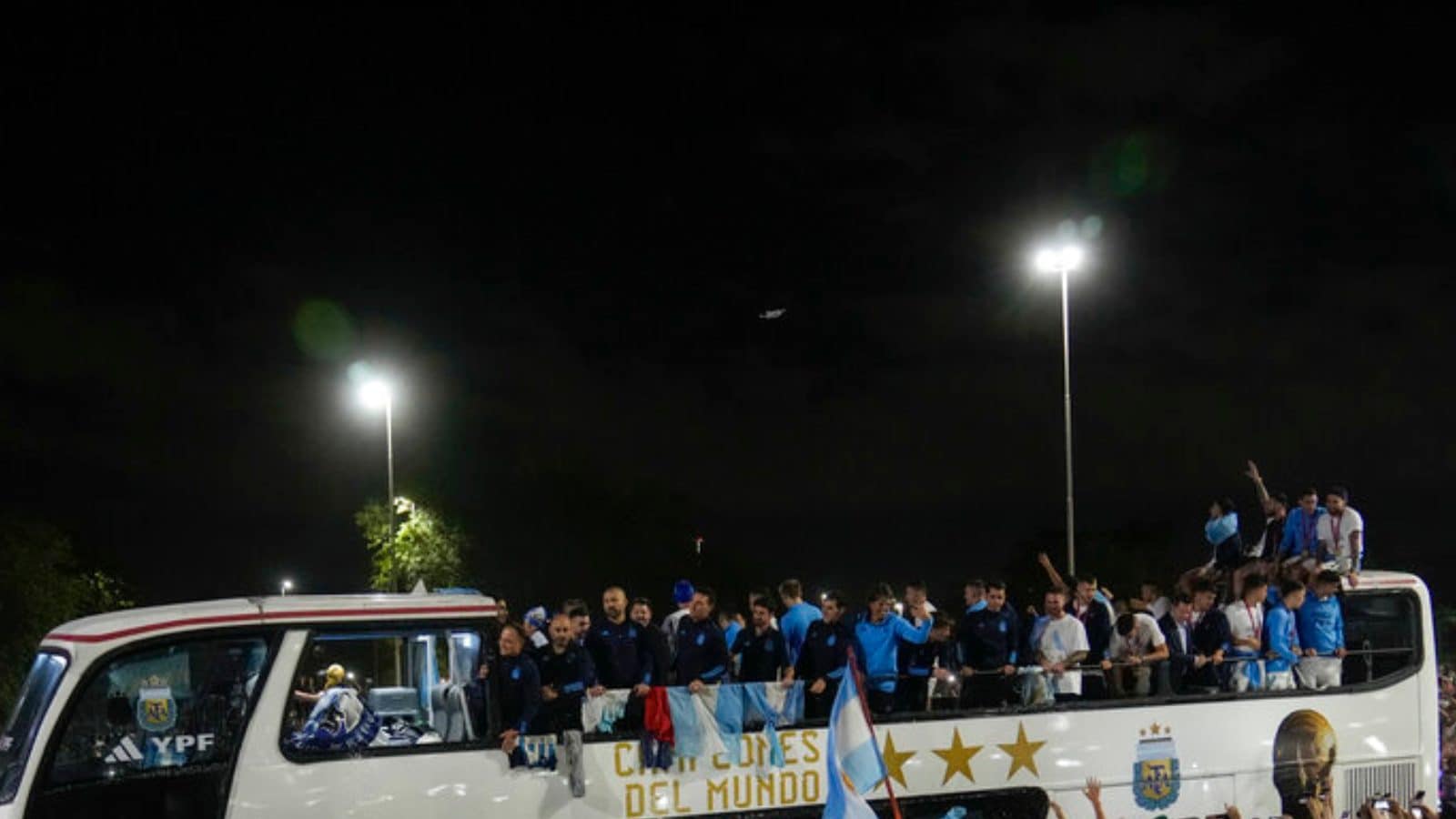 In Pictures: Lionel Messi & Co Celebrate FIFA World Cup Triumph With ...