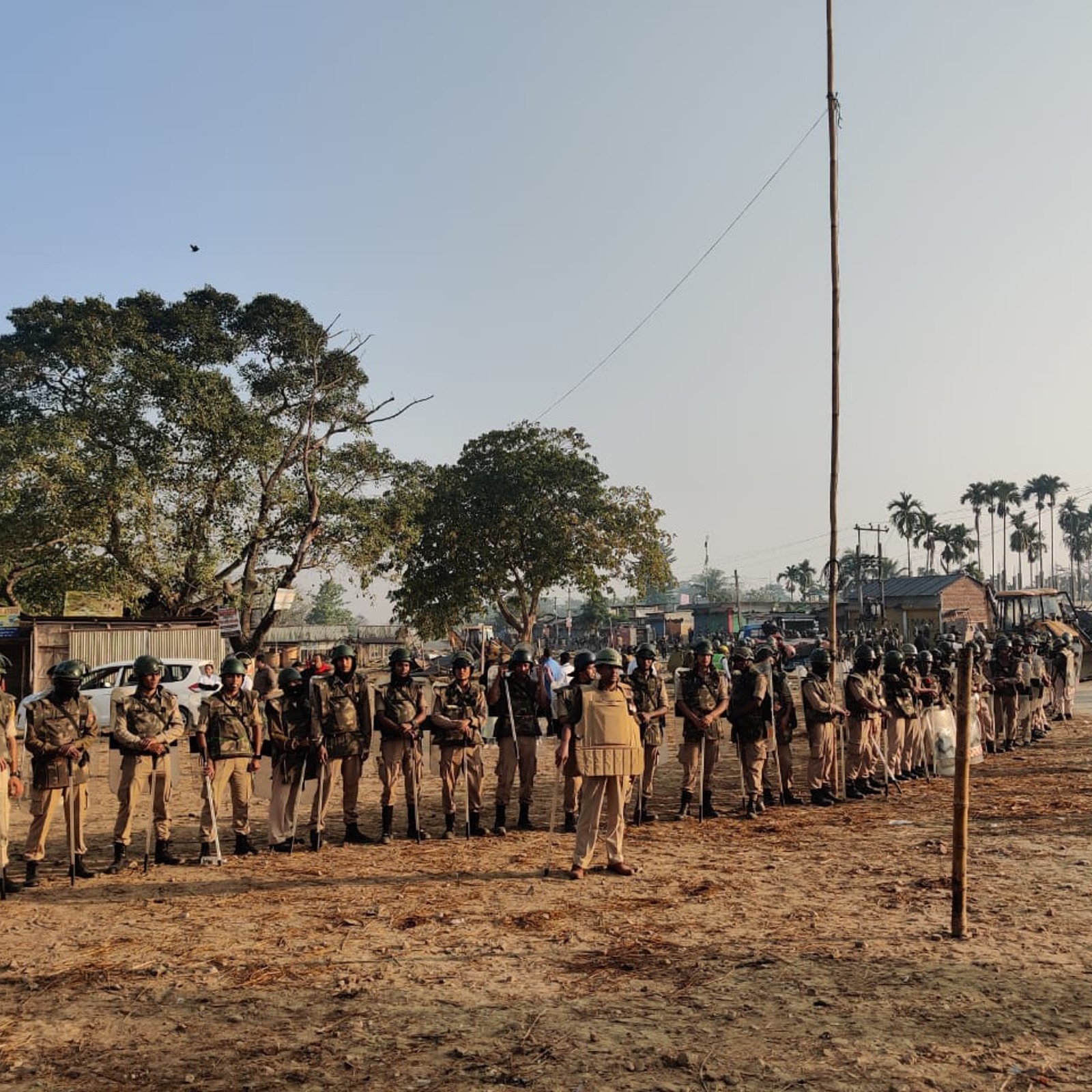 Massive Anti-encroachment Drive Underway in Parts of Assam; Nearly 400 ...