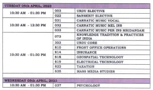 CBSE Board Exam 2023 Datesheet: CBSE 10th, 12th Timetable Released ...