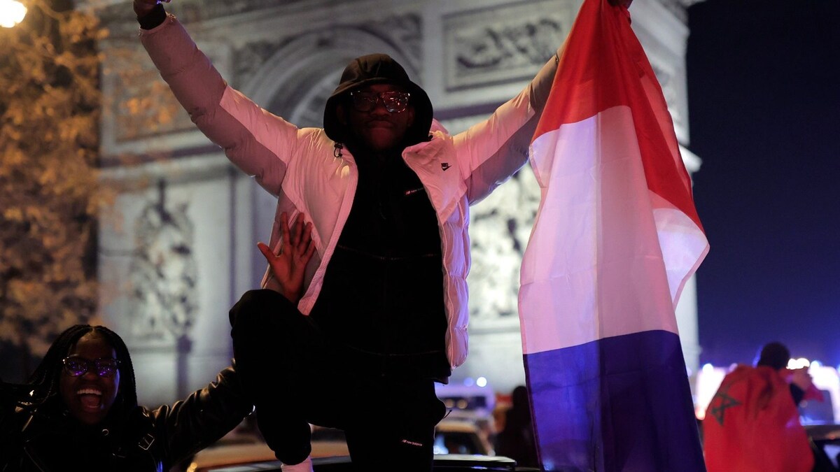 FIFA World Cup 2022: Ecstasy on Champs-Elysees as France Book Finals ...