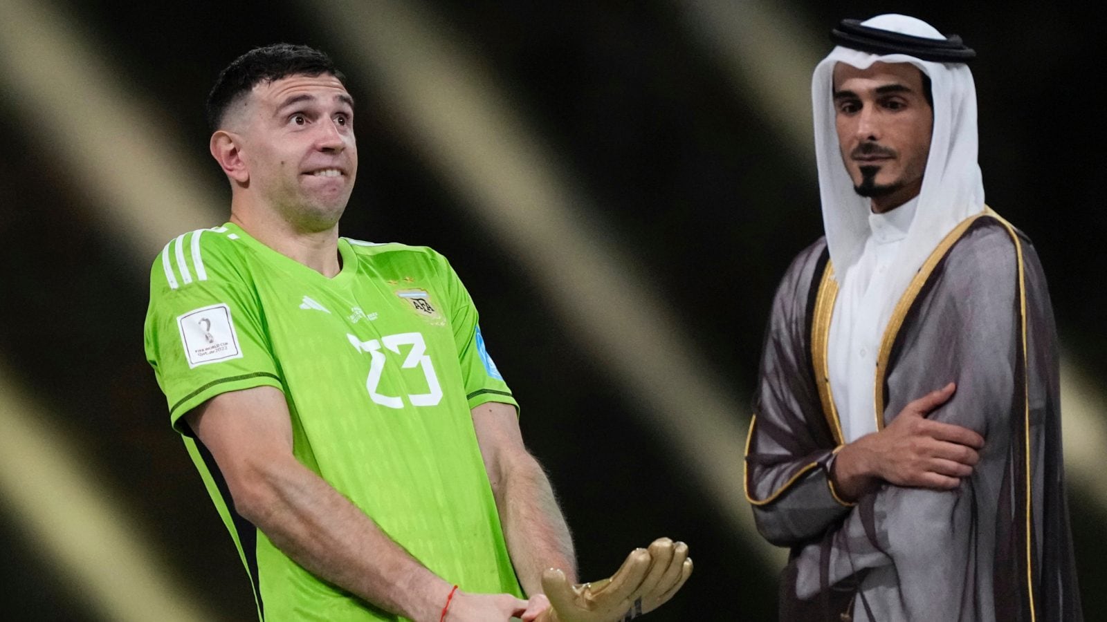 WATCH: Argentina Goalkeeper Emiliano Martinez’s Improper Gesture in ...