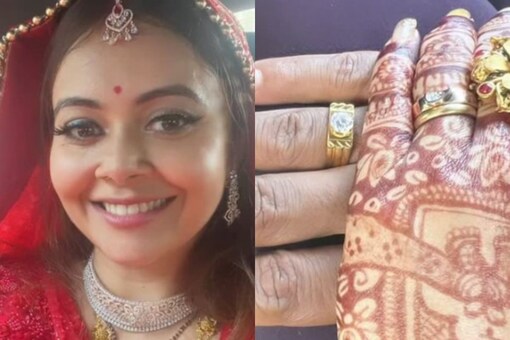 Devoleena Bhattacharjee Shares First Pic With Husband From Her Wedding ...