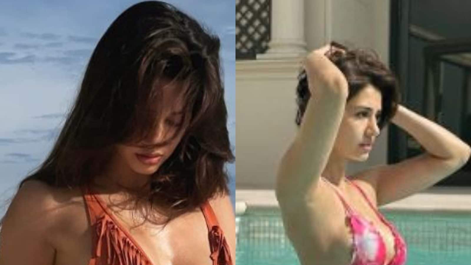 Disha Patani Flaunts Toned Figure in Sizzling Pink Bikini, Poses by the Pool; See Pics | Movies ...