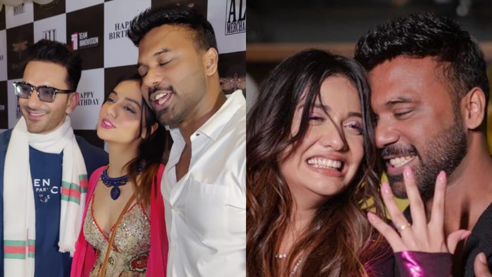 Divya Agarwal-Fiance Apurva Make First Public Appearance Together After ...