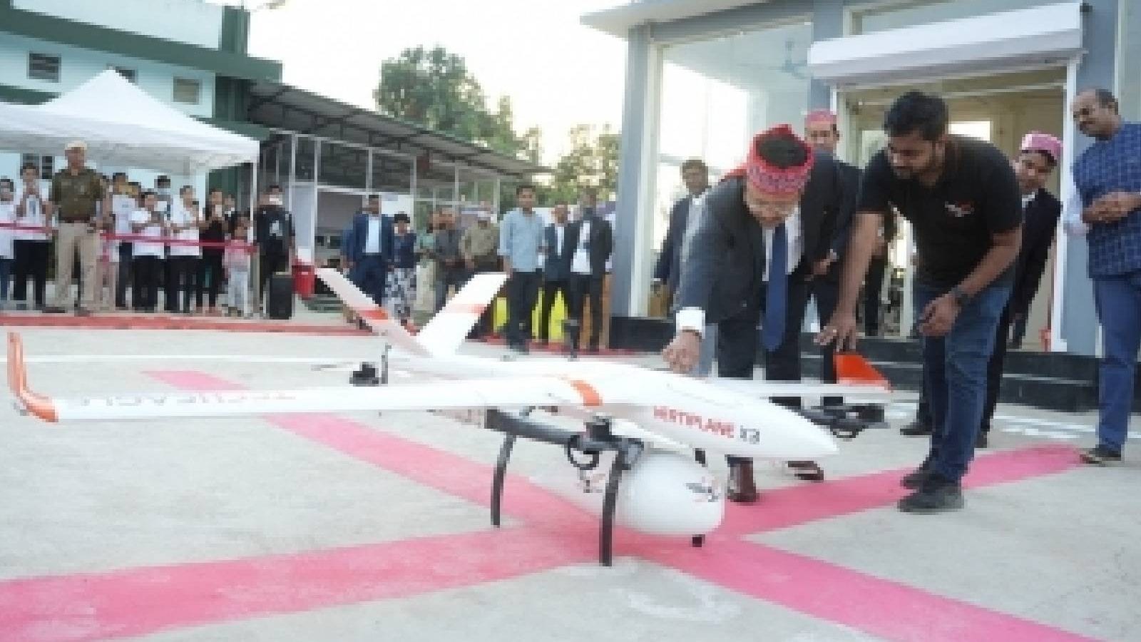 Meghalaya to Begin Medicine Delivery in Remote Areas Using Large Drones ...