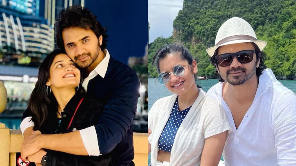 Hruta Durgule Celebrates Husband Prateek Shah's 34th Birthday In Dubai ...